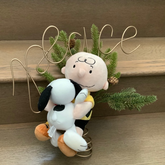 Holiday | Handmade Snoopy And Charlie Brown Tree Topper | Poshmark
